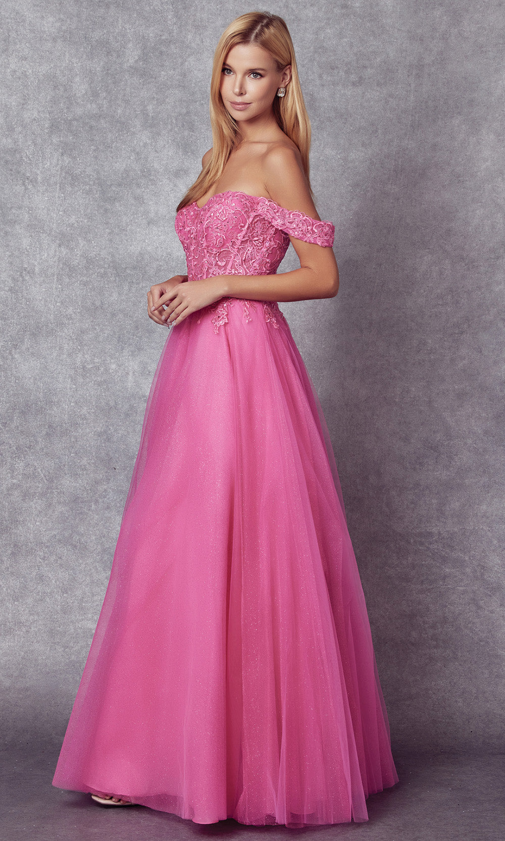 Juliet Dresses 280 - Long Tulle A-line Dress - Sweetheart Bodice, Lace ...