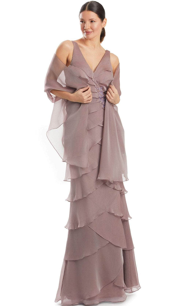 Alexander by Daymor 1958S24 - Tiered Sleeveless Prom Gown – Couture Candy