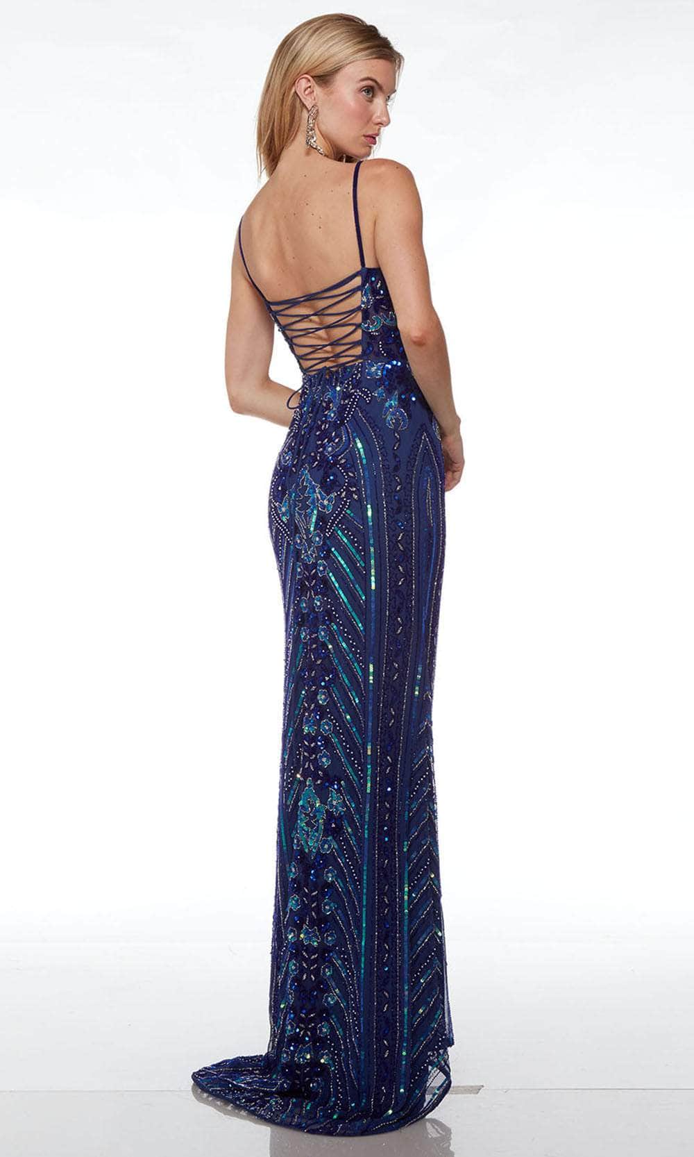 Alyce Paris 61612 - Sequin Plunging Neckline Prom Dress – Couture Candy