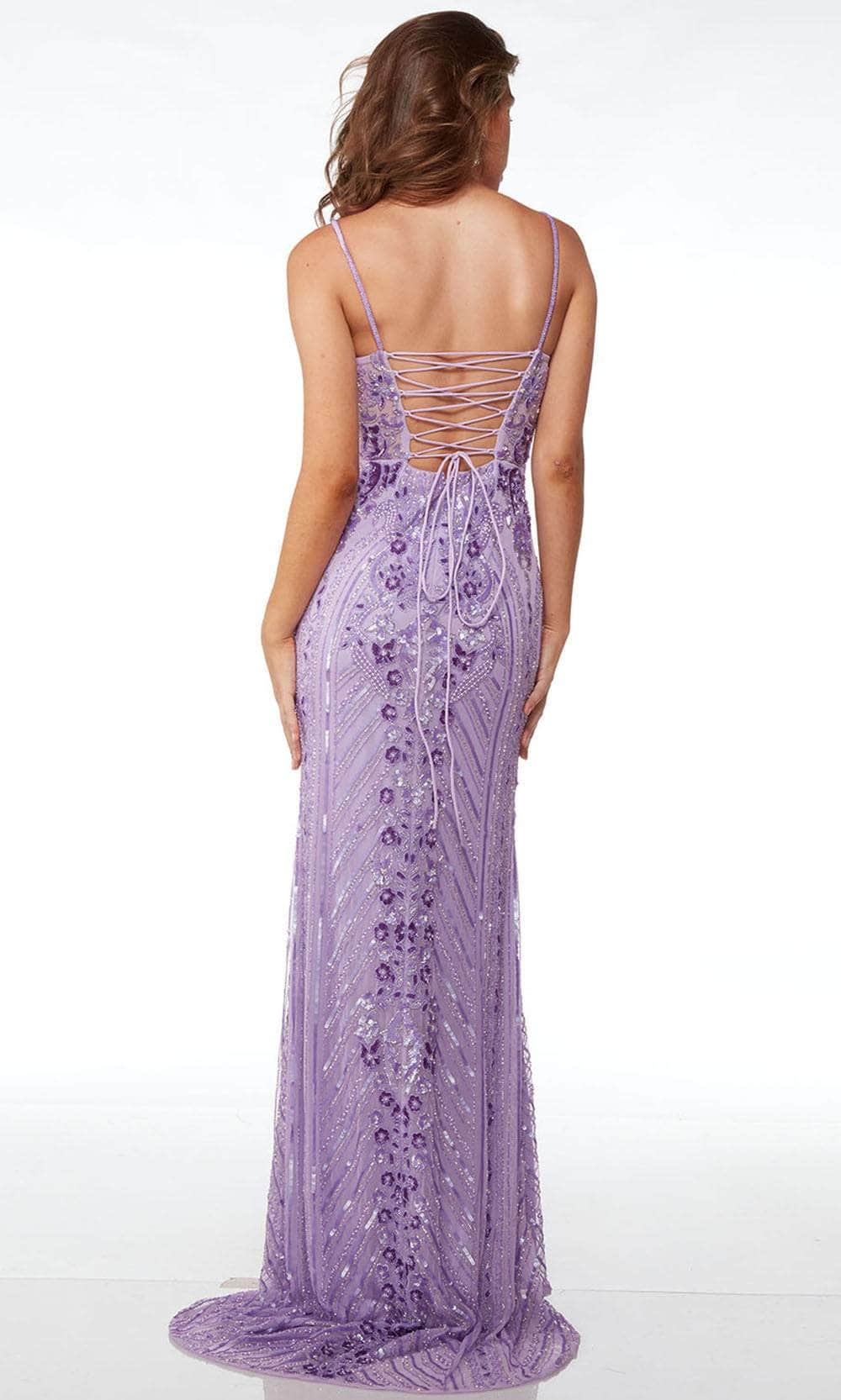 Alyce Paris 61612 - Sequin Plunging Neckline Prom Dress – Couture Candy