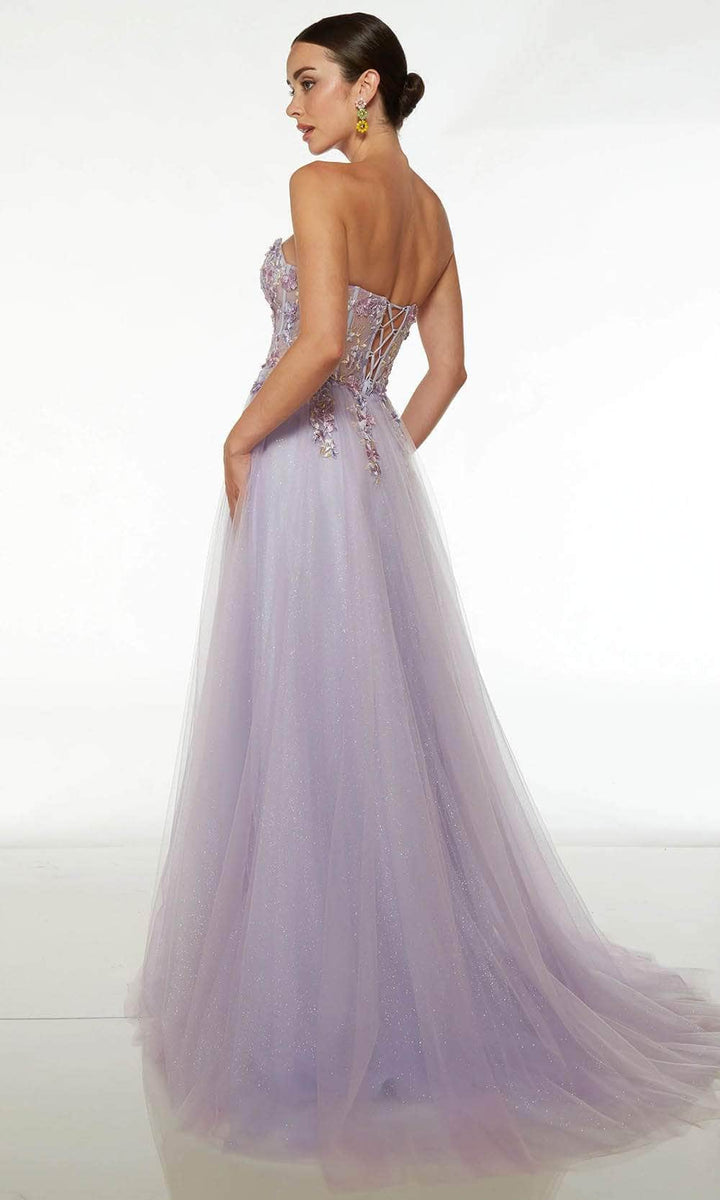 Alyce Paris 61654 - Strapless Embroidered Prom Dress – Couture Candy