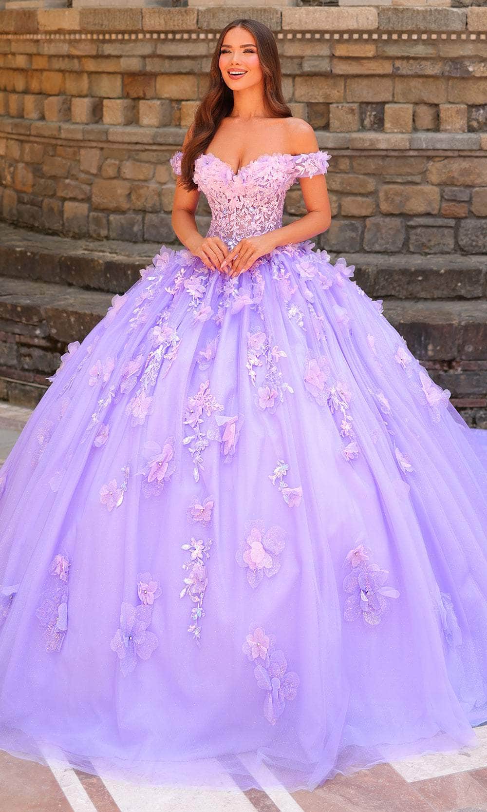 Lavender Quinceanera Dresses - Lilac - Couture Candy