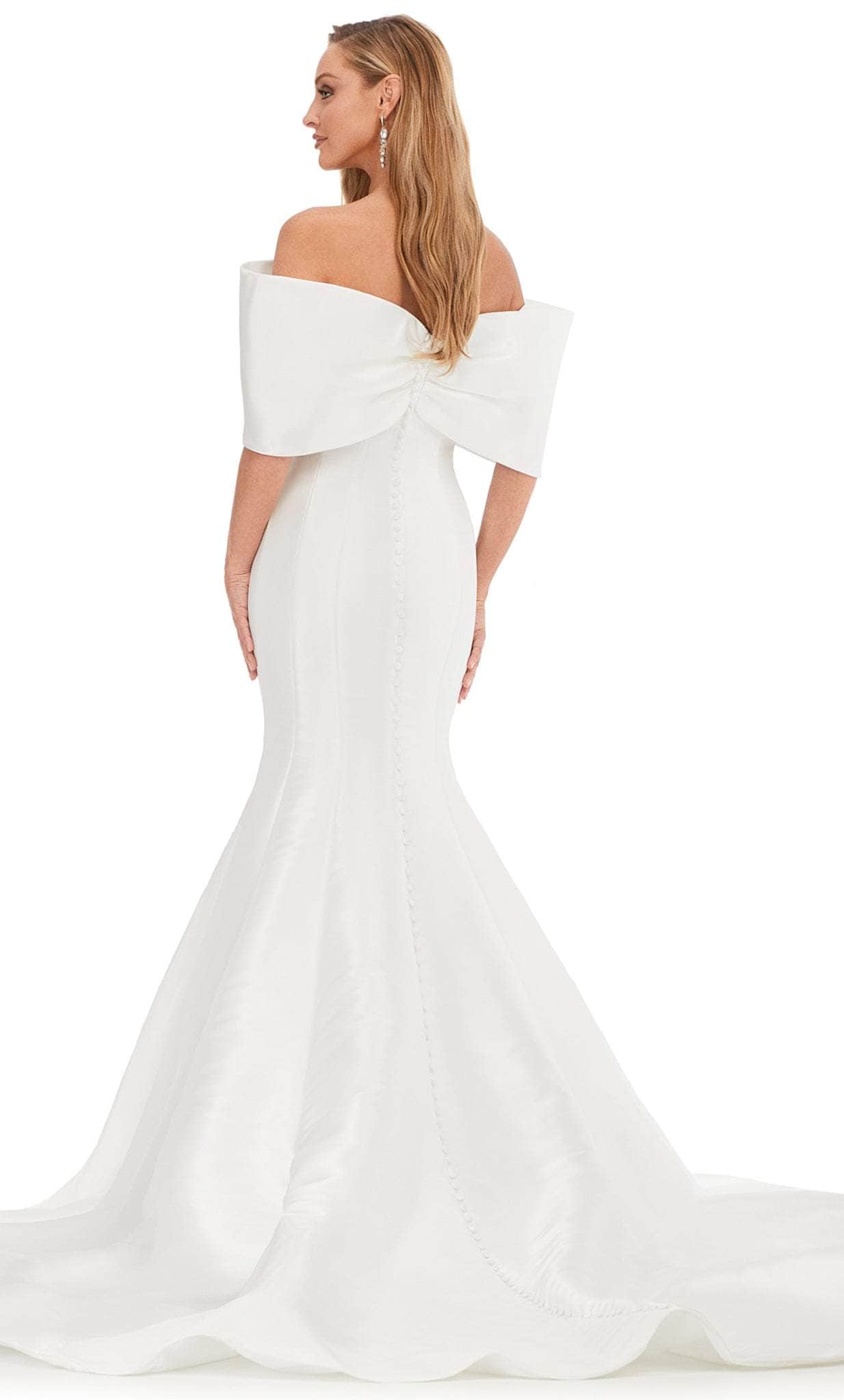 Ashley Lauren 11380 - Bow-Infused Exquisite Bridal Gown – Couture Candy