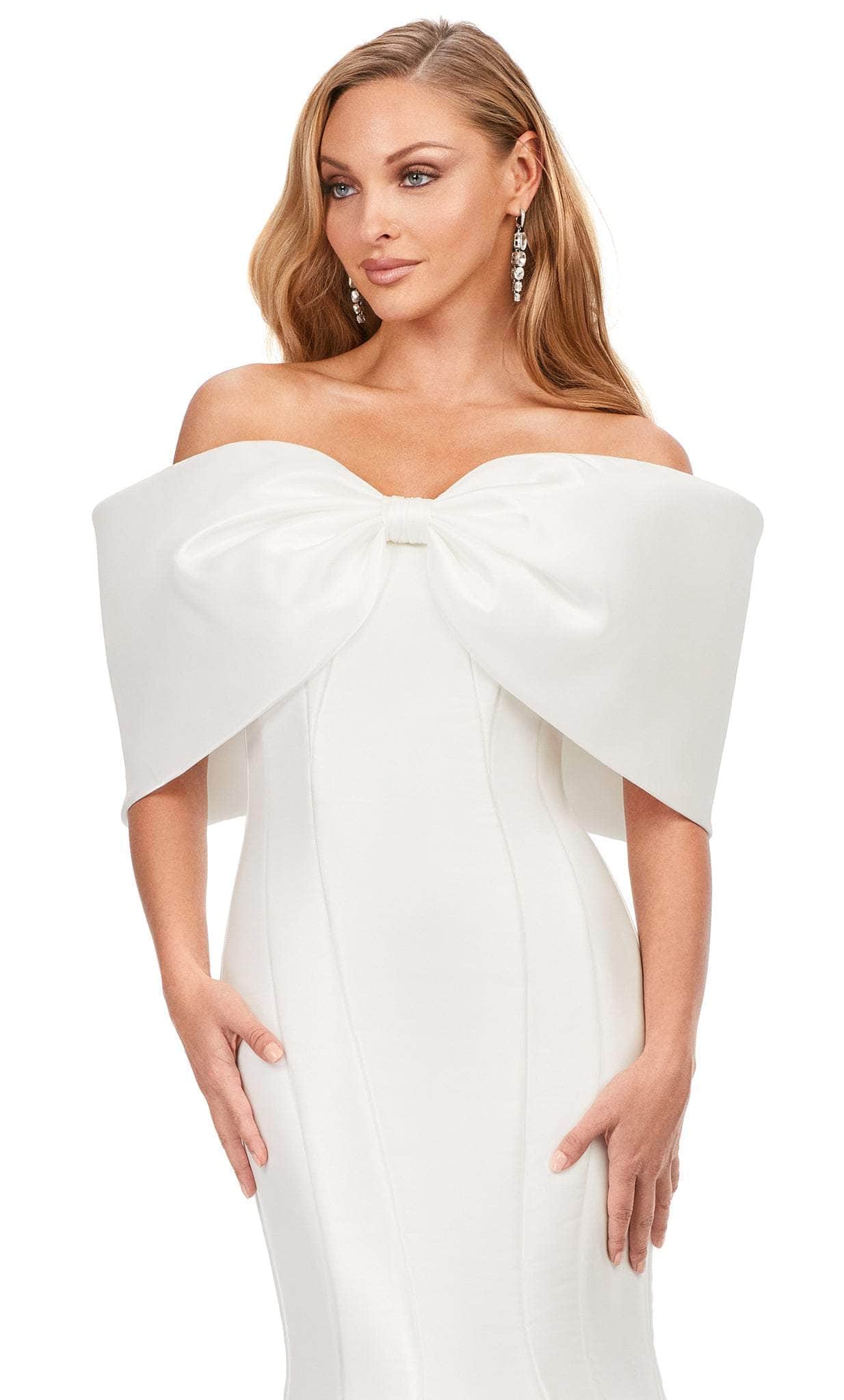Ashley Lauren 11380 - Bow-Infused Exquisite Bridal Gown – Couture Candy