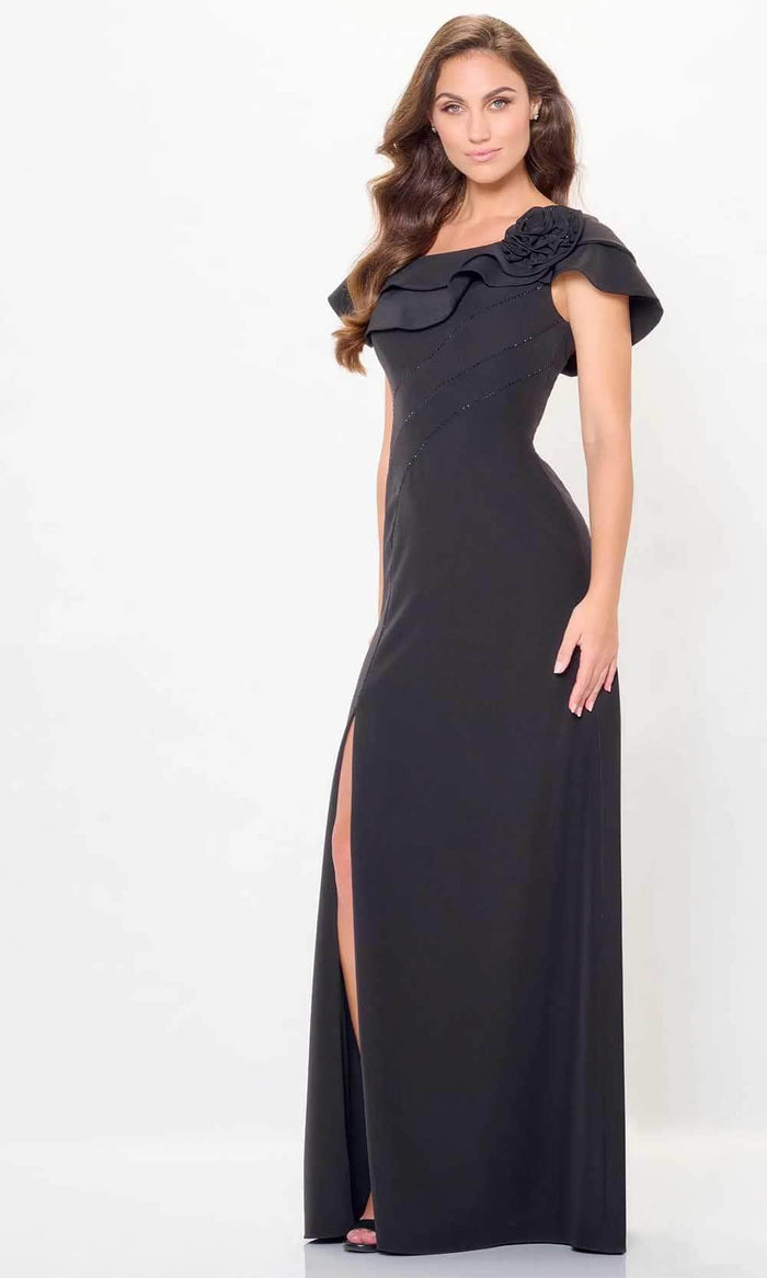 Cameron Blake CB3231 - Tiered Off Shoulder Evening Dress – Couture Candy