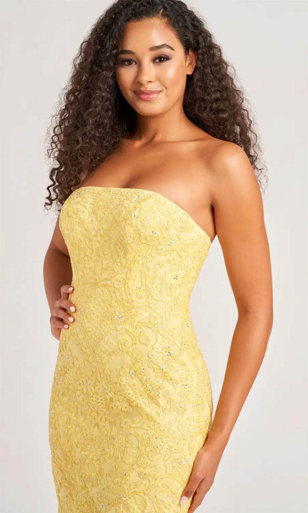 Colette By Daphne CL5123 - Strapless Mermaid Prom Dress – Couture Candy