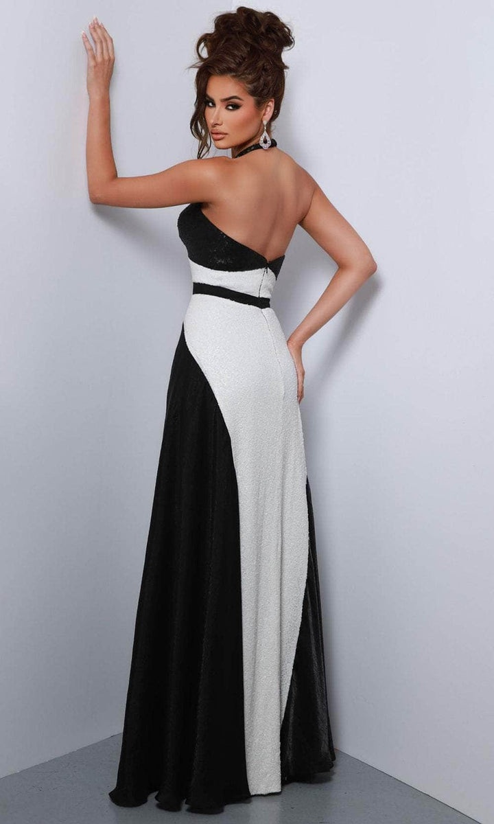 Johnathan Kayne DMH1 - Sequin Color Block Evening Dress – Couture Candy