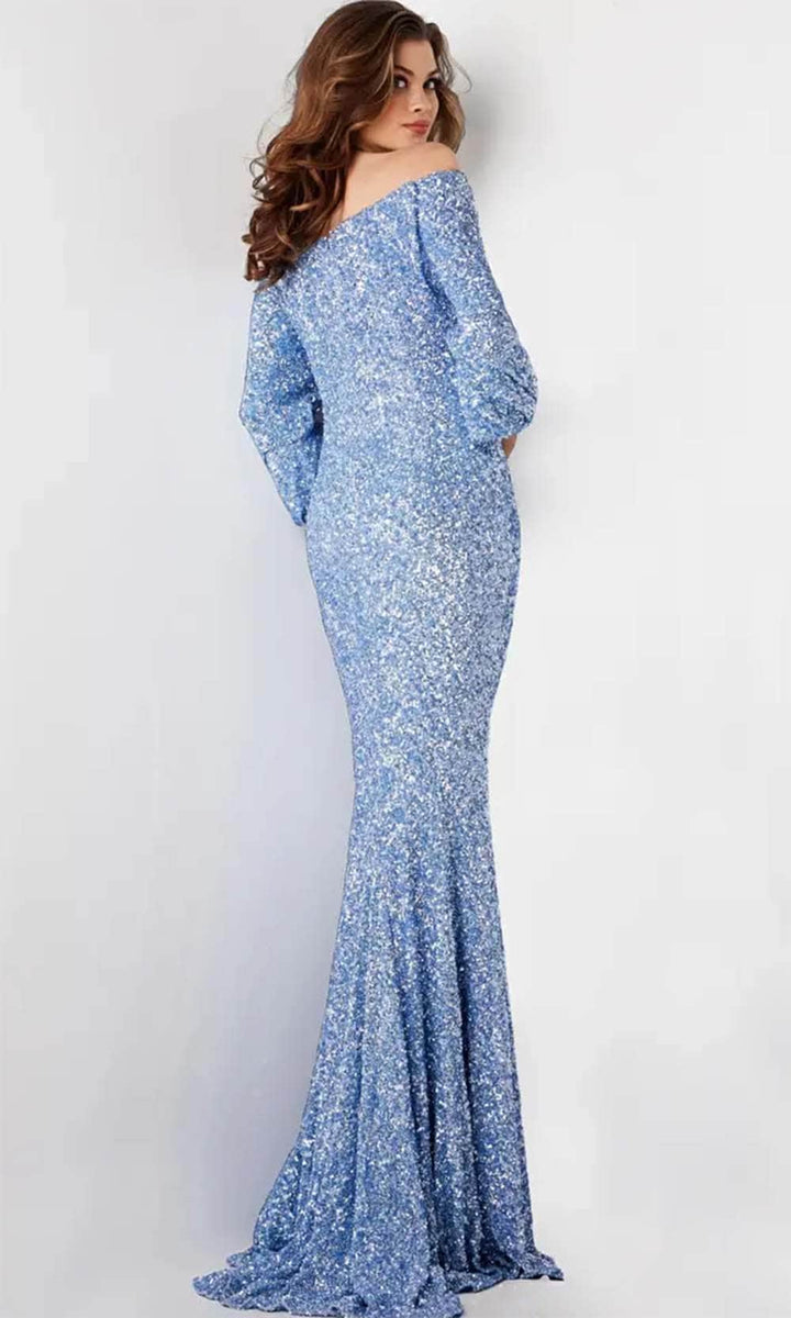 Jovani 25949 - Sequin Off-Shoulder Prom Gown – Couture Candy