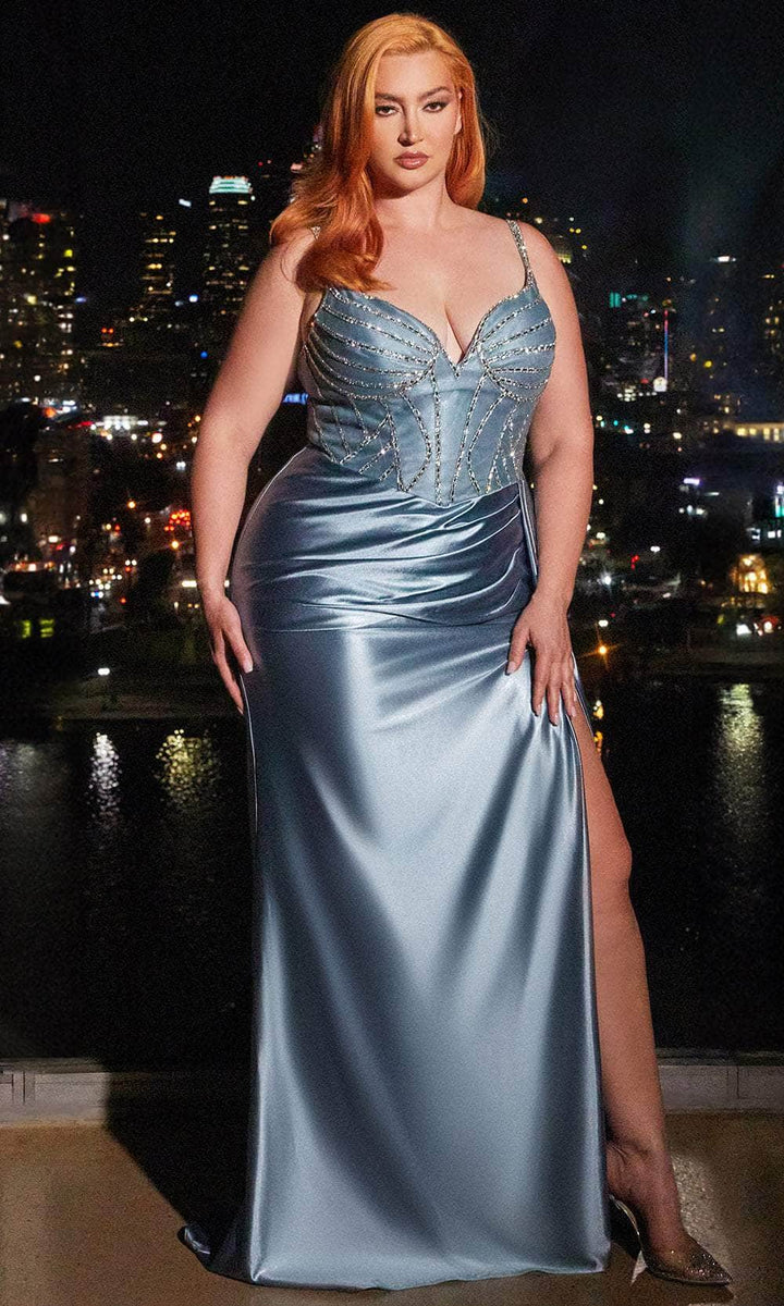 Ladivine CDS440C - Bead Embellished Sleeveless Prom Gown – Couture Candy