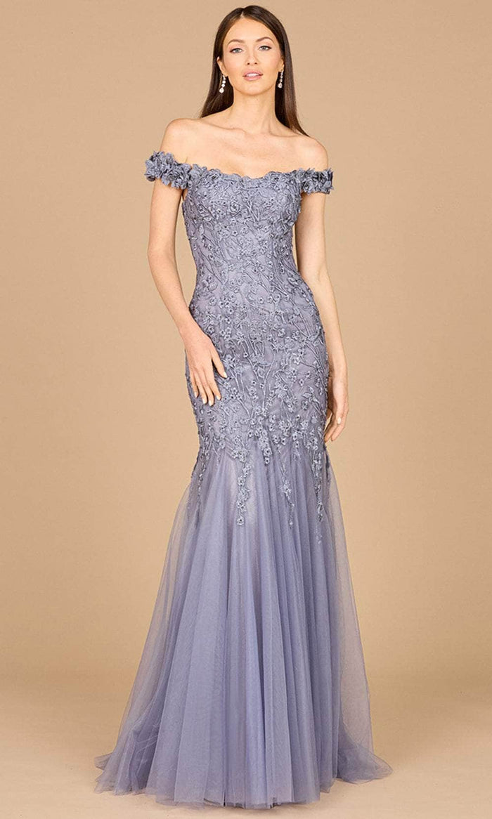 Lara Dresses 29021 - Lace Detailed Mermaid Evening Gown – Couture Candy