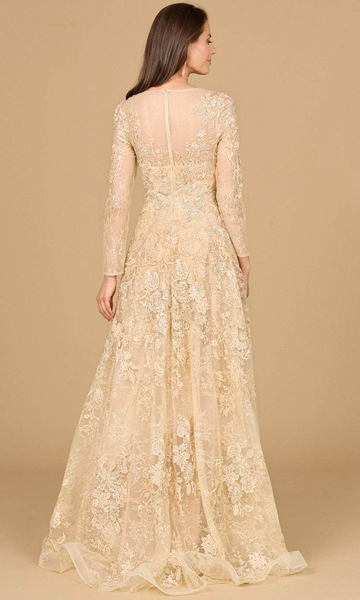 Lara Dresses 29135 - Lace A-Line Evening Gown – Couture Candy