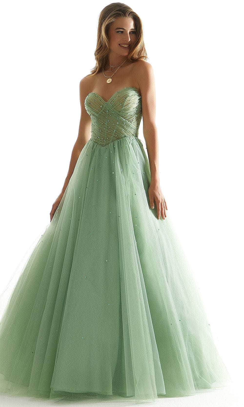 Mori Lee 49071 - Corset Glitters Prom Dress – Couture Candy