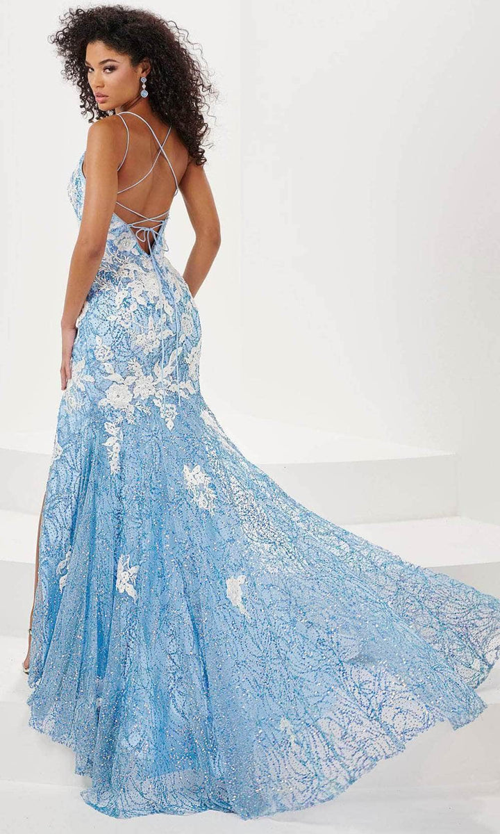 Panoply 14157 - Applique Mermaid Evening Gown – Couture Candy