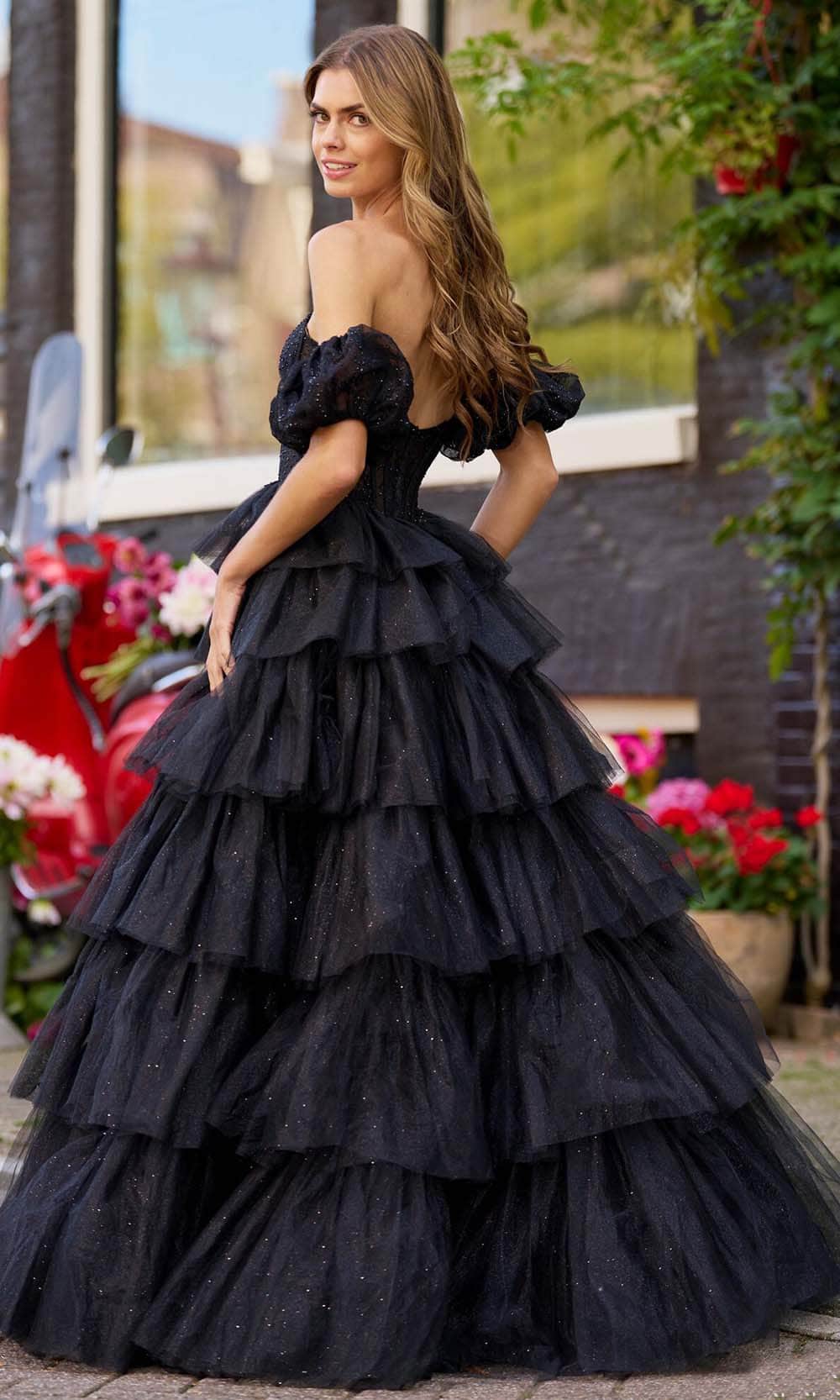 Sherri Hill 56170 - Corset Basque Prom Gown – Couture Candy