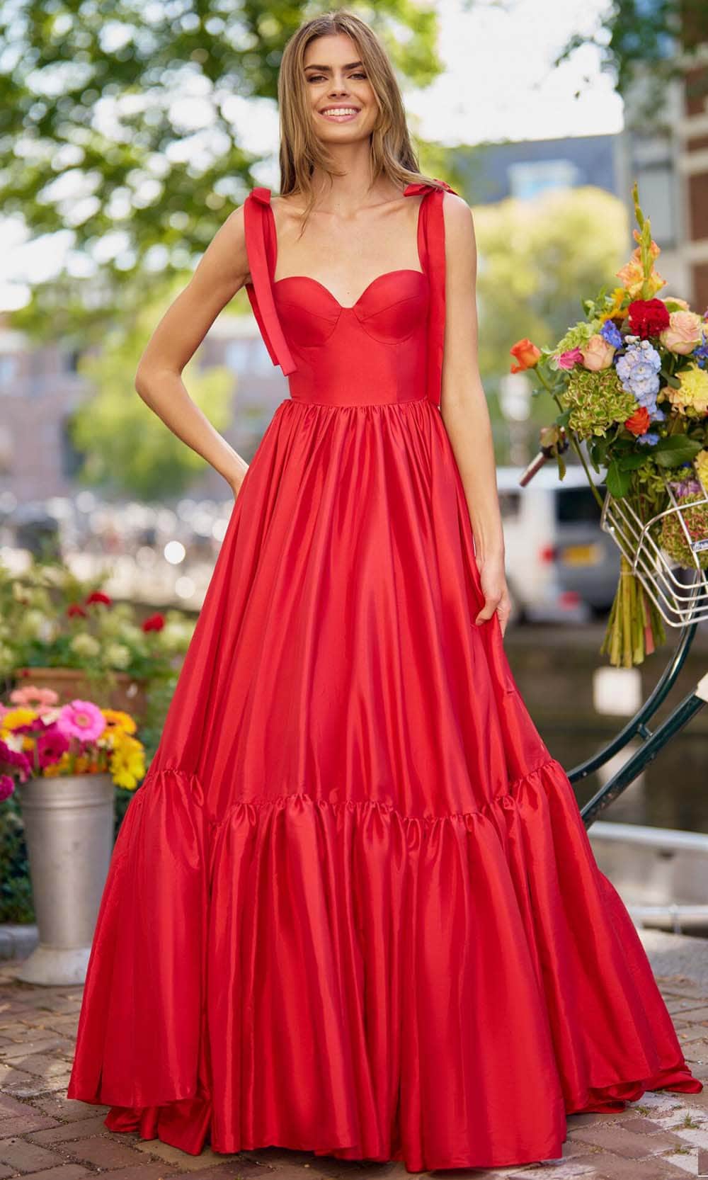 Red Prom Dresses 2025 - Slit, Sleeves, Sparkly & More - Couture Candy