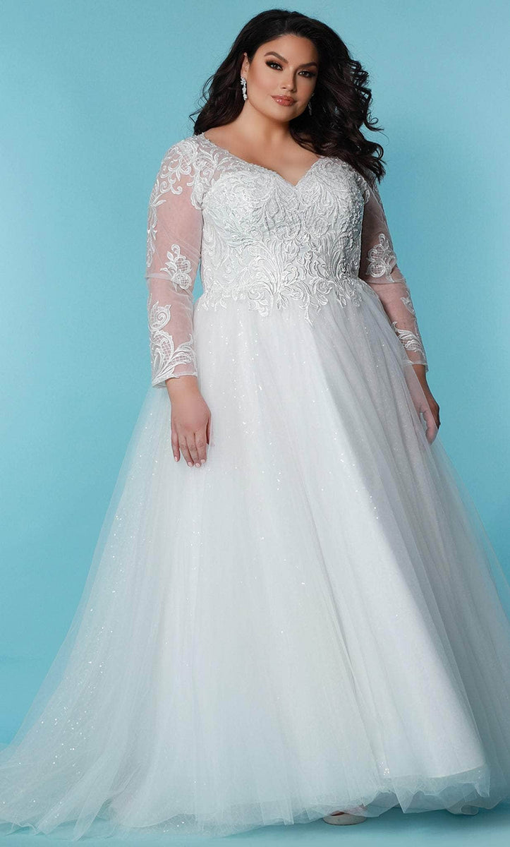 Sydney's Closet Bridal SC5292 - Conservative A-line Bridal Gown ...