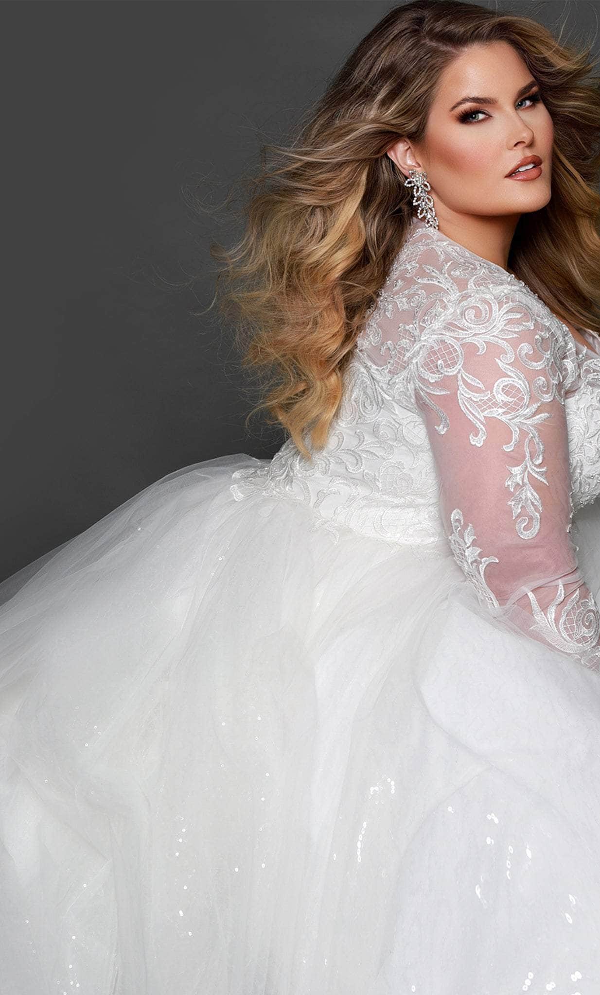 Sydney's Closet Bridal SC5292 - Conservative A-line Bridal Gown ...