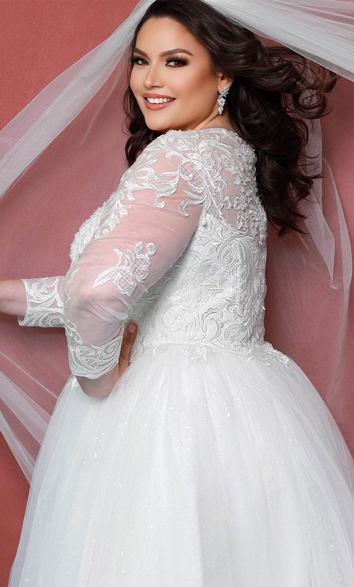 Sydney's Closet Bridal SC5292 - Conservative A-line Bridal Gown ...