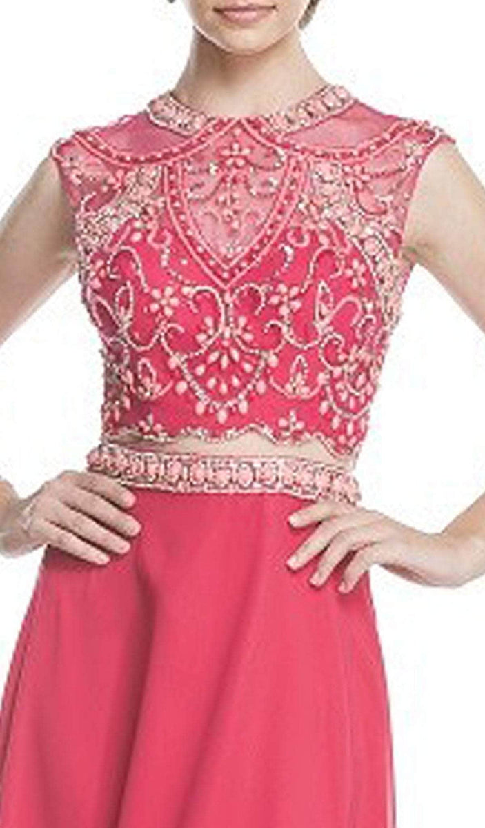 Trevi Collection - Two Piece Embellished A-Line Evening Dress – Couture ...