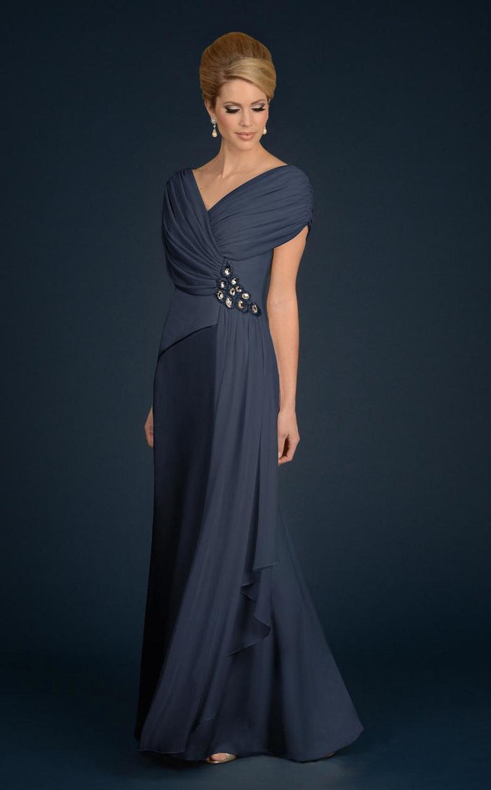 Alexander by Daymor - 701 V-Neck A-Line Gown – Couture Candy