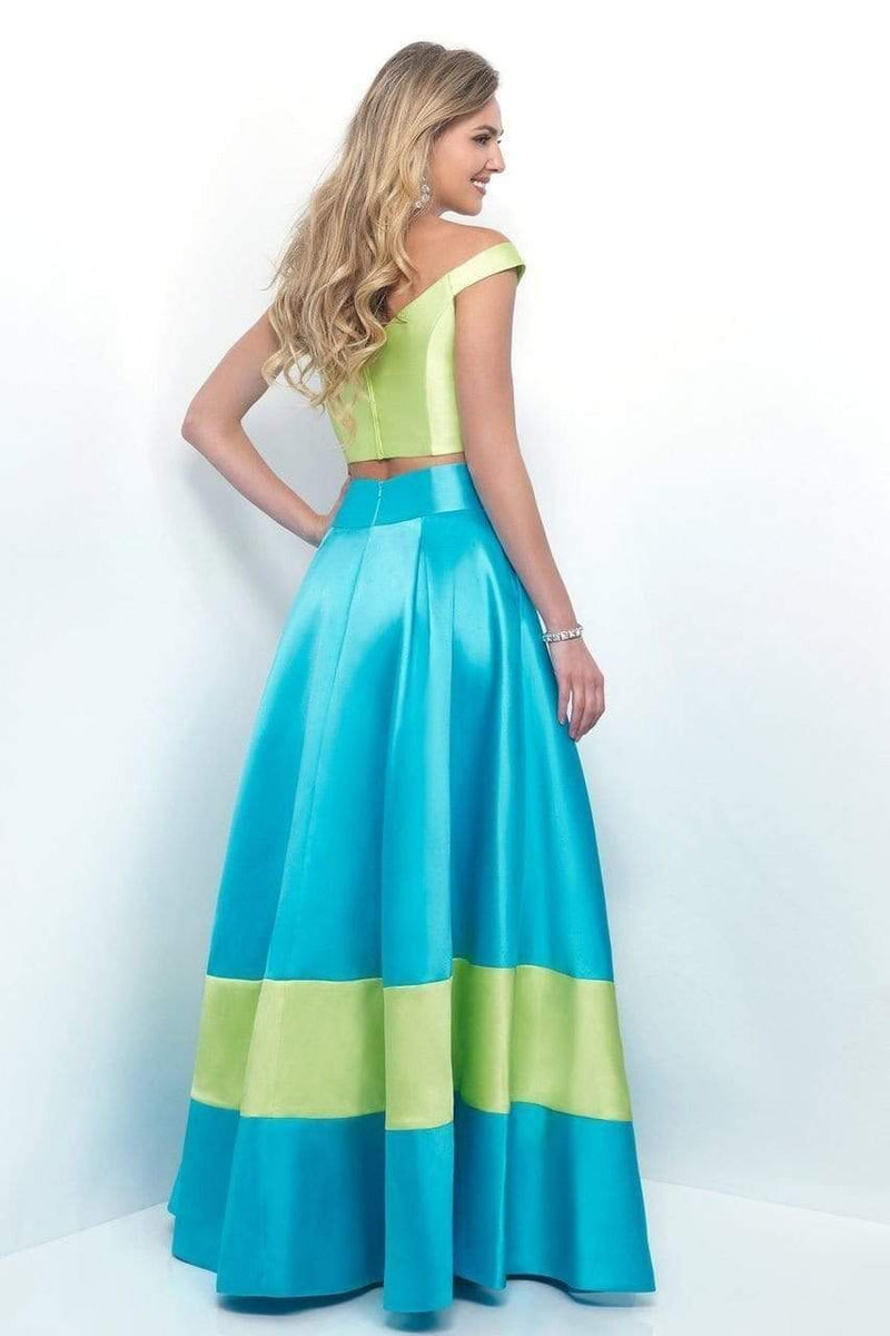 Blush by Alexia Designs - 5620 Vibrant Off-Shoulder Sleek A-Line Gown ...