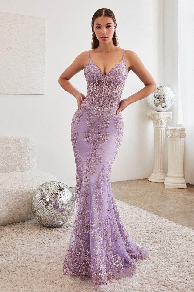 Cinderella Divine - Corset Mermaid Evening Gown J810 – Couture Candy