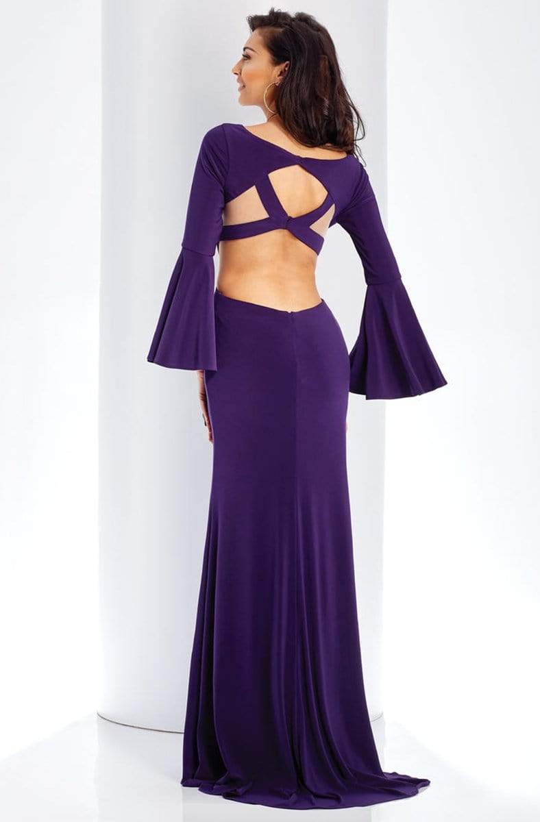 Clarisse - 3405 Trumpet Sleeve Sweetheart Sheath Dress – Couture Candy