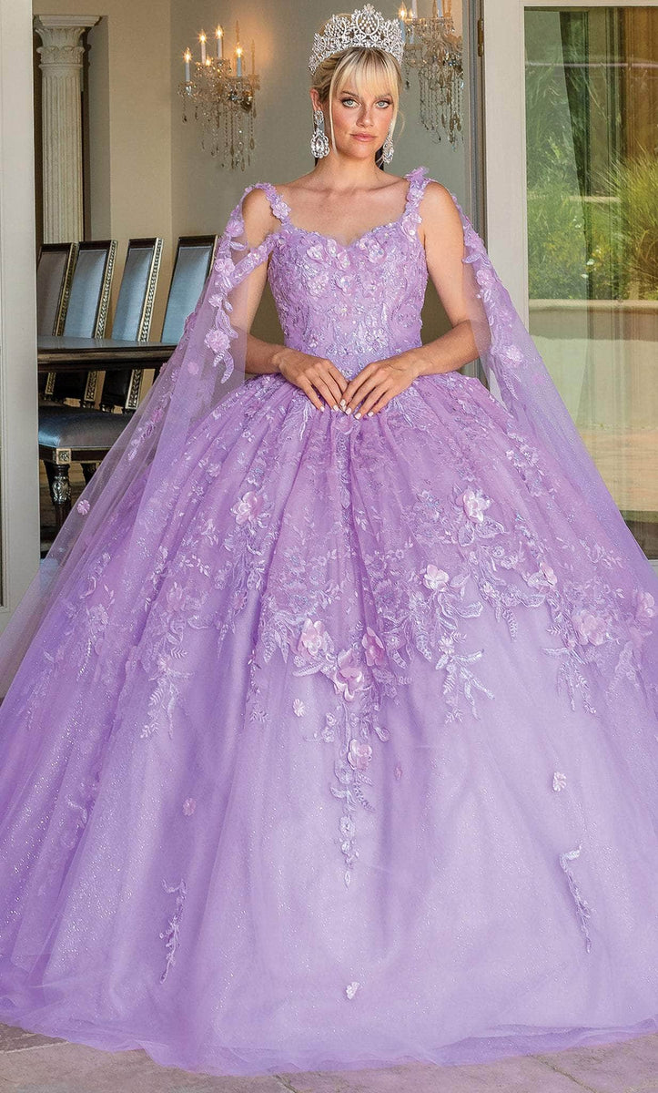 Dancing Queen 1664 - Floral Quinceanera Ballgown – Couture Candy