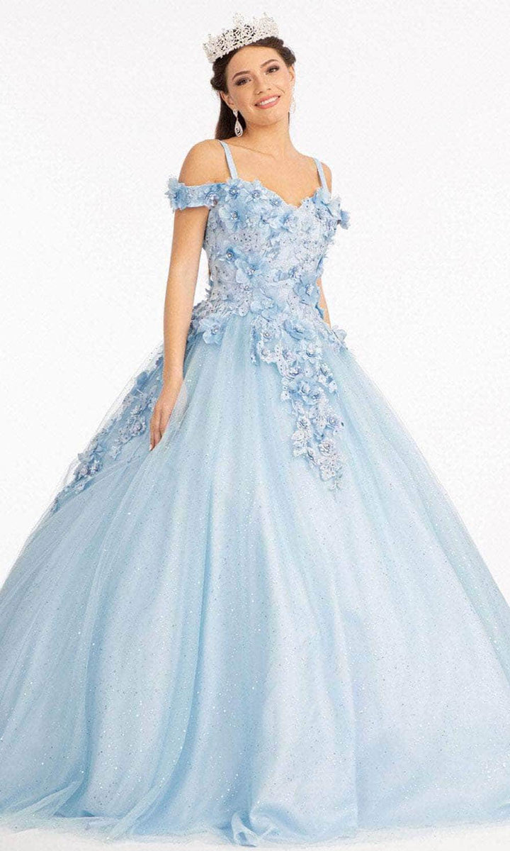 Elizabeth K GL1988 - Sweetheart Floral Prom Ballgown – Couture Candy