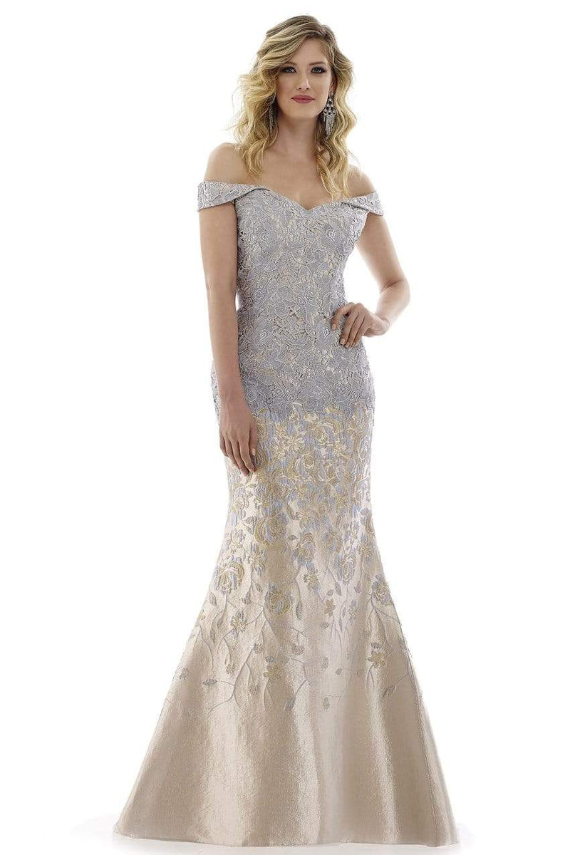 Gia Franco - 12973 Lace Off Shoulder Mermaid Gown – Couture Candy