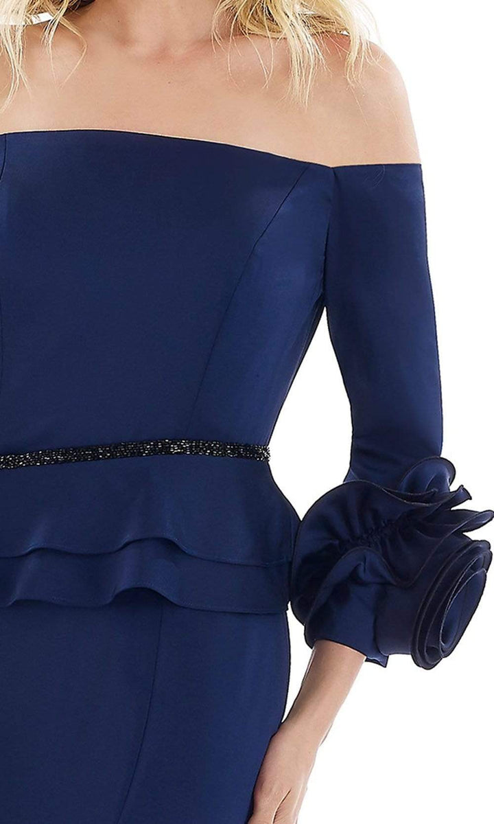 Gia Franco - 12983 Ruffled Off Shoulder Trumpet Gown – Couture Candy