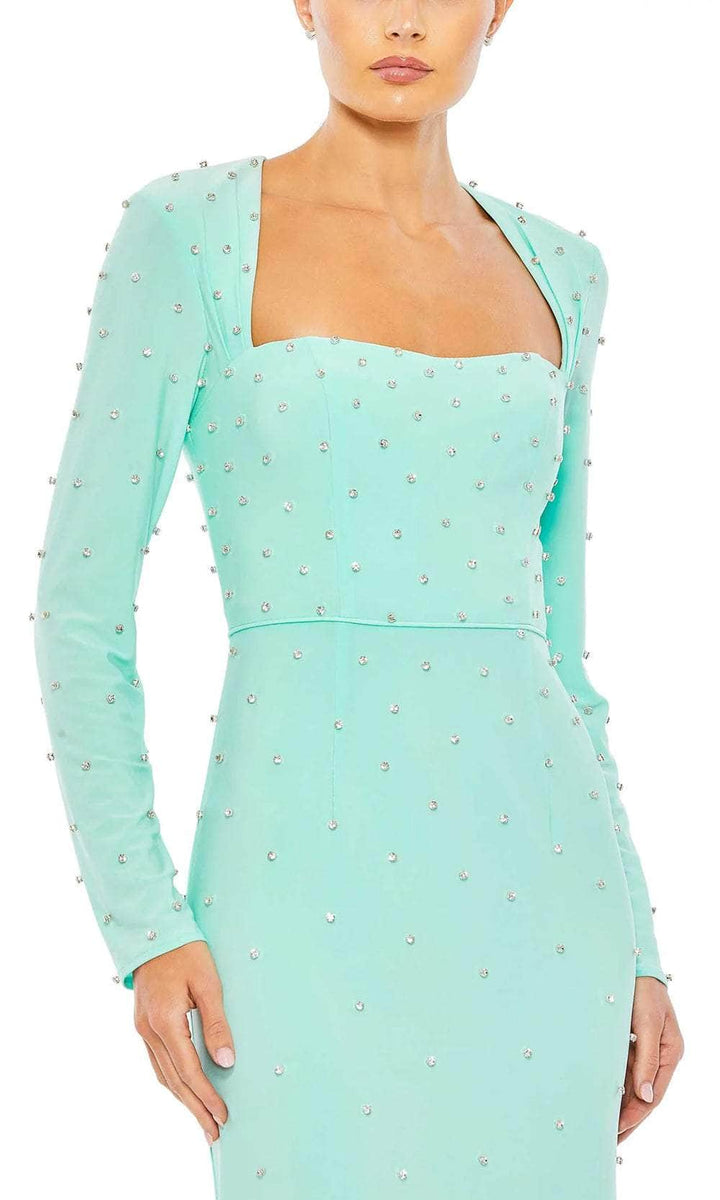Ieena Duggal 55792 - Queen Anne Pearl Beaded Dress – Couture Candy