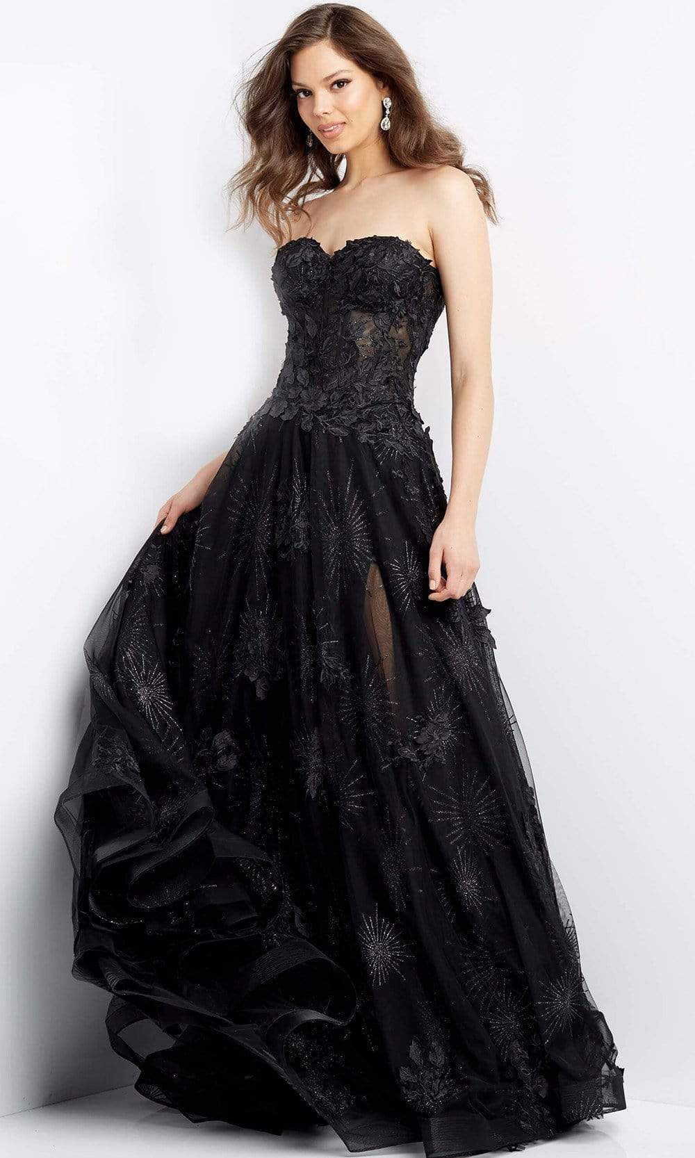 Black Prom Dresses 2024 | Long Sleeve, Sequin & Sparkly – Couture Candy