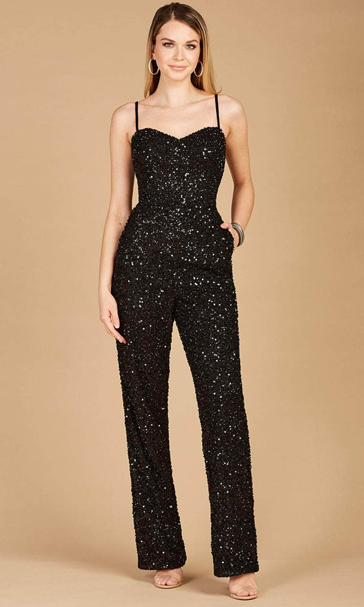 Lara Dresses 29204 - Sleeveless Sparkling Jumpsuit – Couture Candy