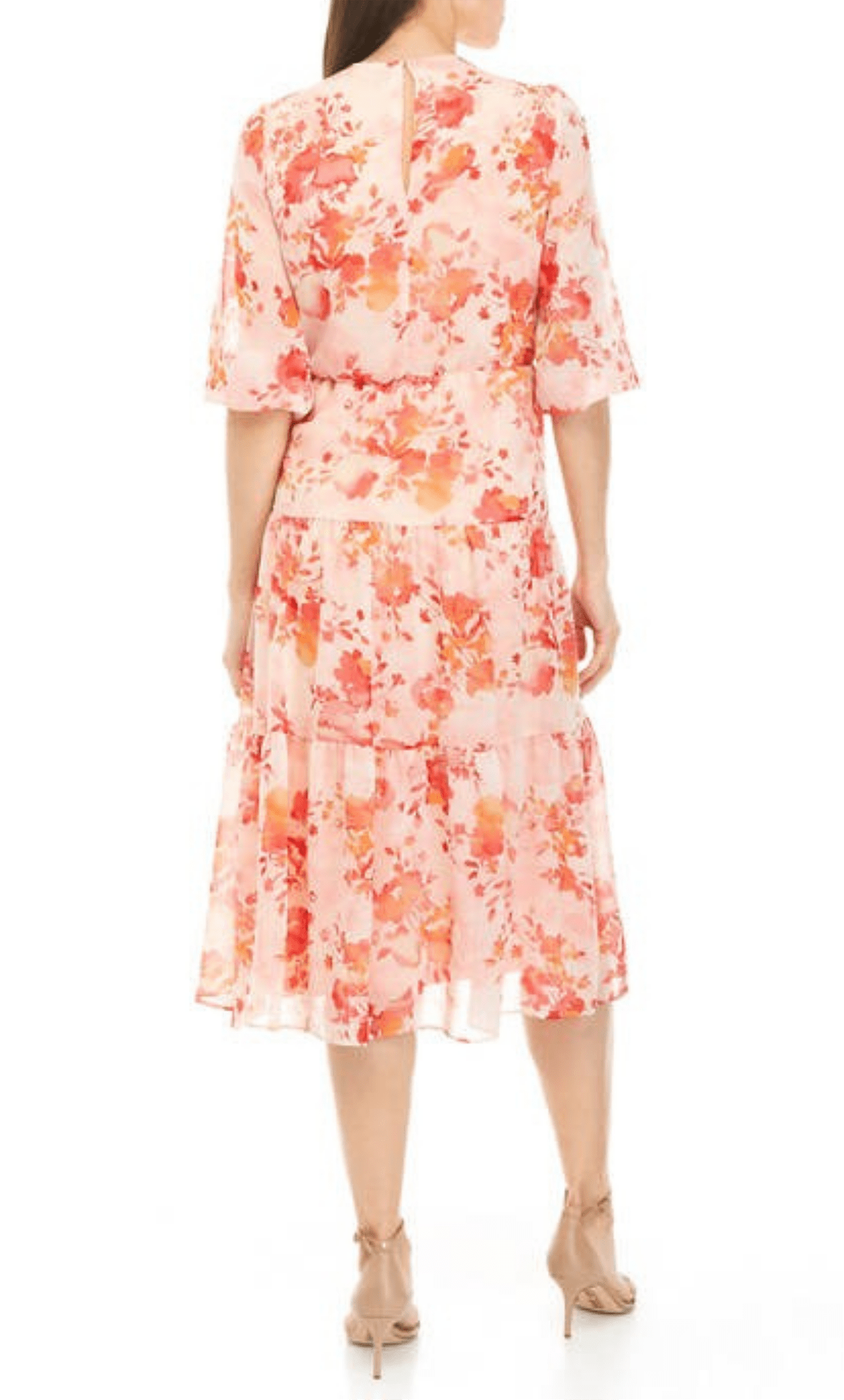 Maison Tara 58514MA - Floral A-line Flowy Dress – Couture Candy