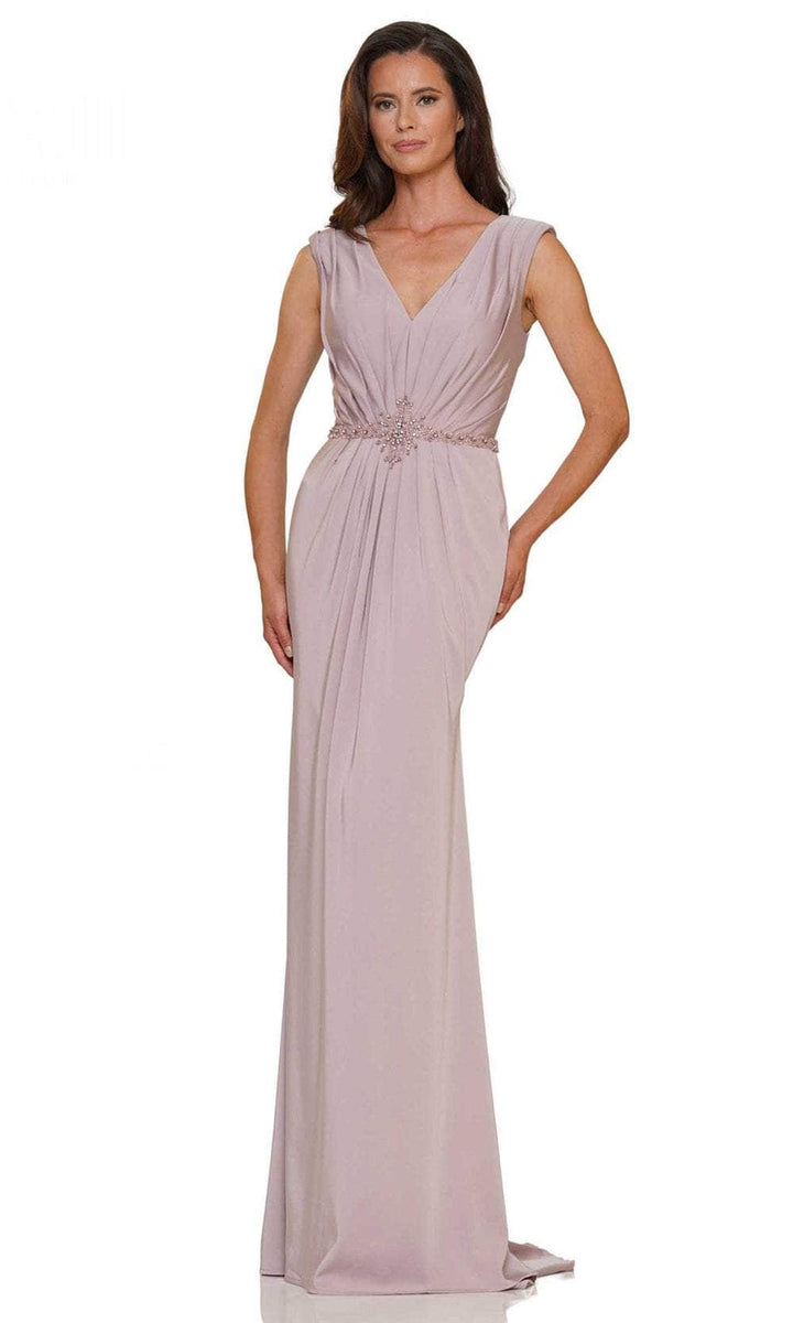 Marsoni by Colors MV1157 - Ruched V-Neck Mother of the Bride Dress ...