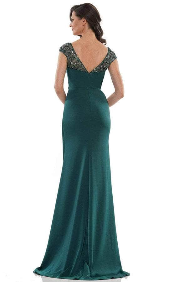 Marsoni by Colors - V-Neck Embellished Formal Gown MV1133 – Couture Candy