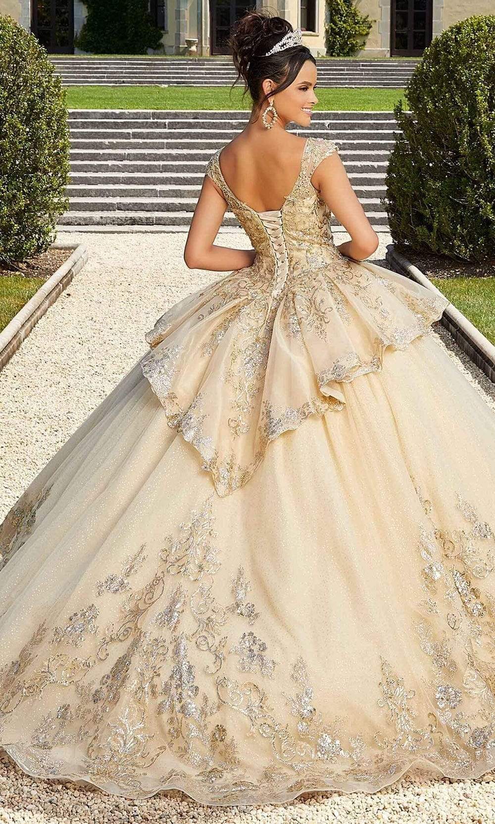 Gold Ball Gowns - Formal Evening Dresses - Couture Candy