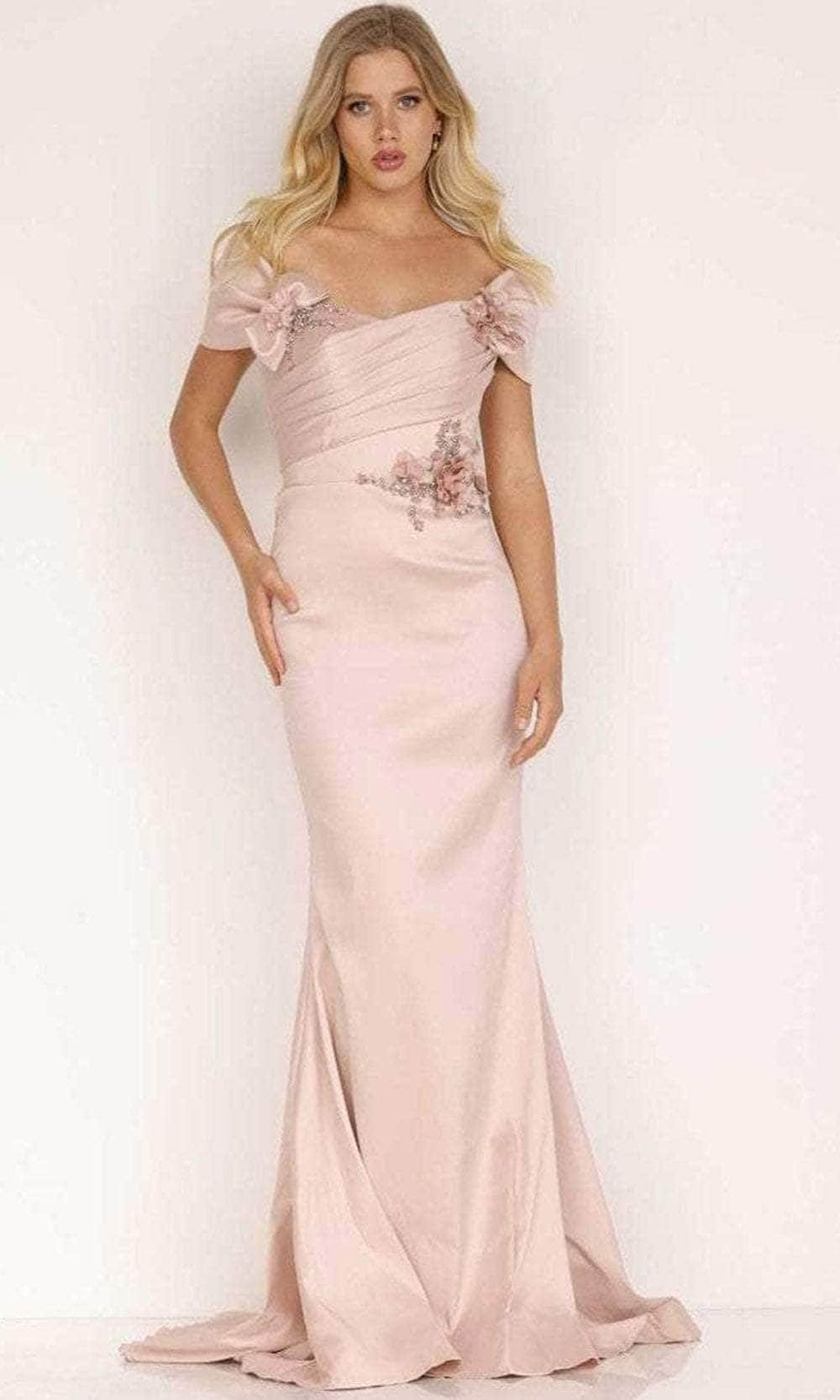 Terani Couture 2021M2969 - Shawl Draped Mermaid Evening Dress – Couture ...