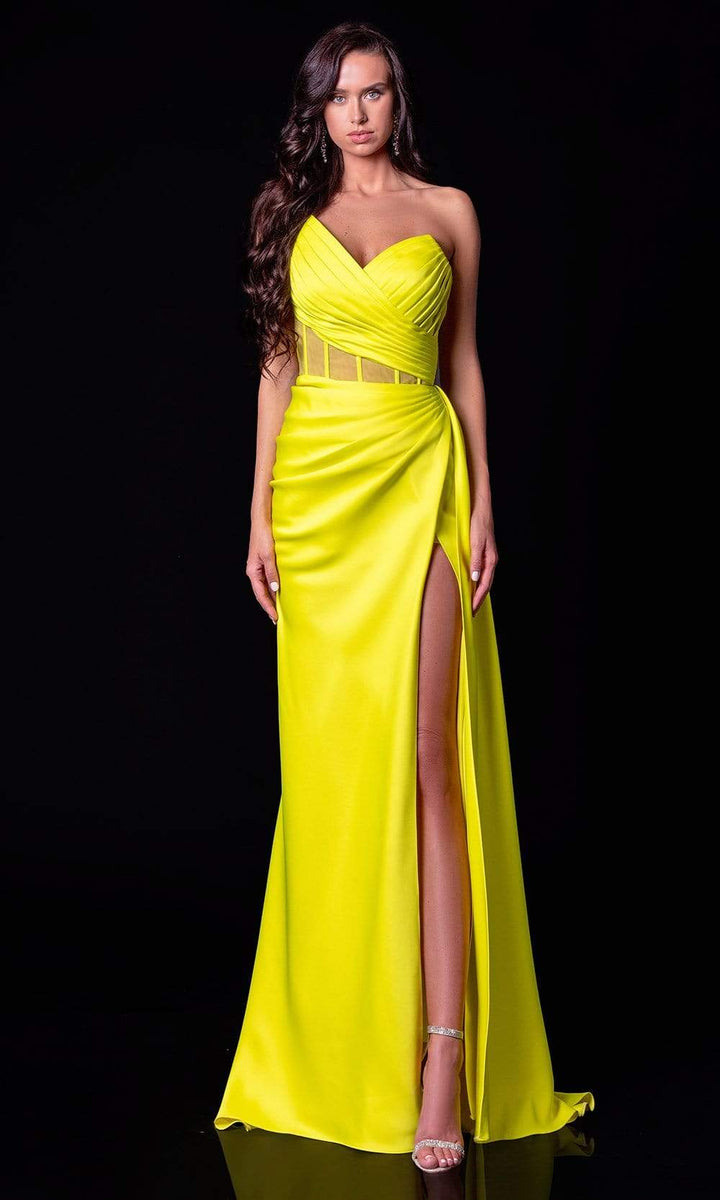 Neon Dresses, Neon Prom Dresses, Lime Green Homecoming Dresses ...