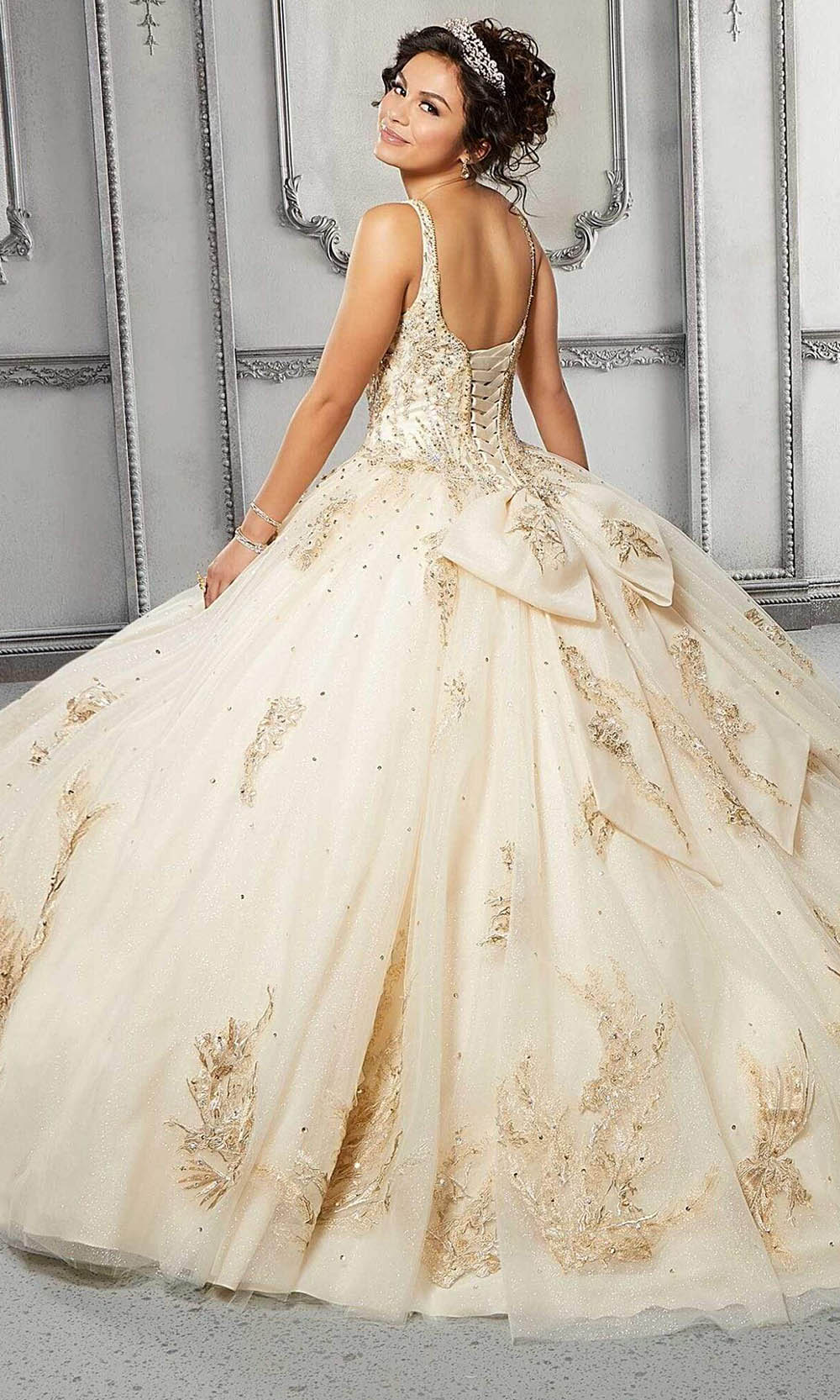 Gold Ball Gowns - Formal Evening Dresses - Couture Candy
